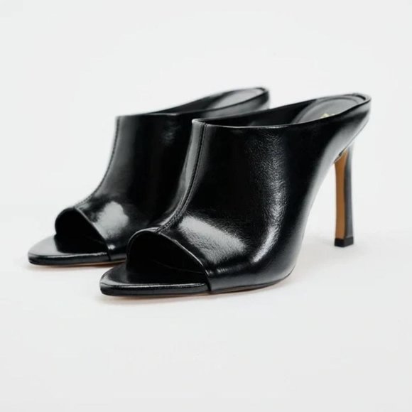 Zara | Shoes | Zara High Heel Mules | Poshmark